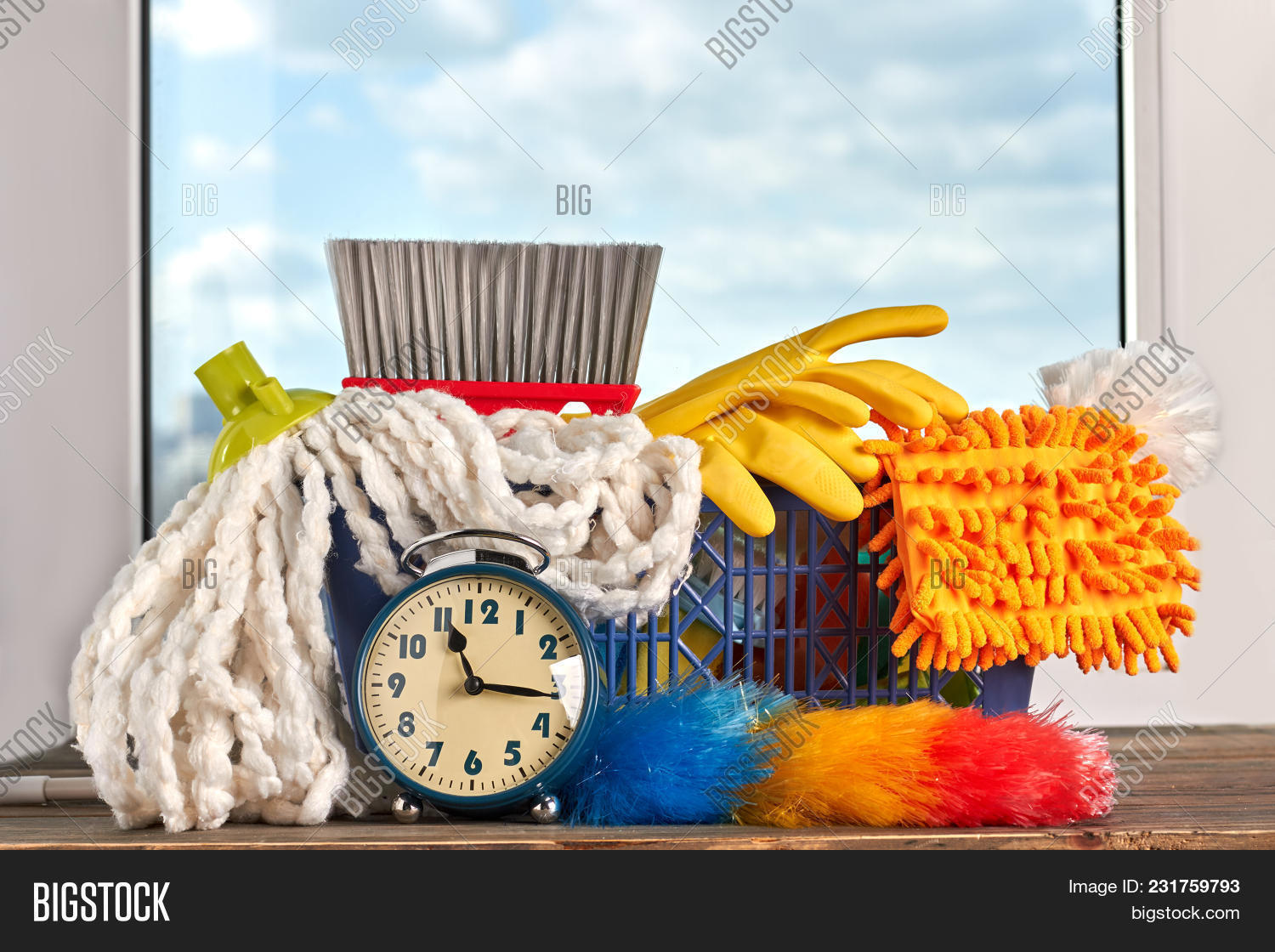 Cleaning Time Cleaning Image & Photo (Free Trial) | Bigstock