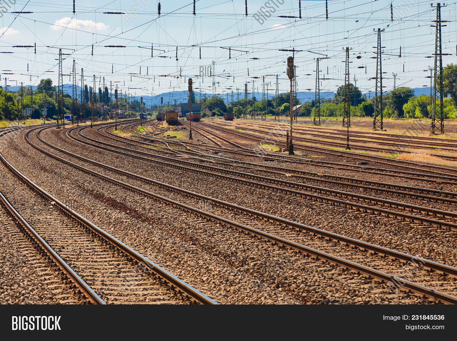 Many Railway Tracks Image & Photo (Free Trial) | Bigstock