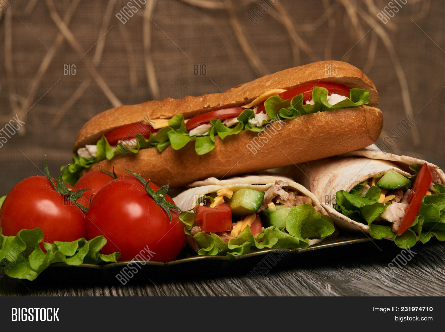 Burrito Grilled Image & Photo (Free Trial) | Bigstock