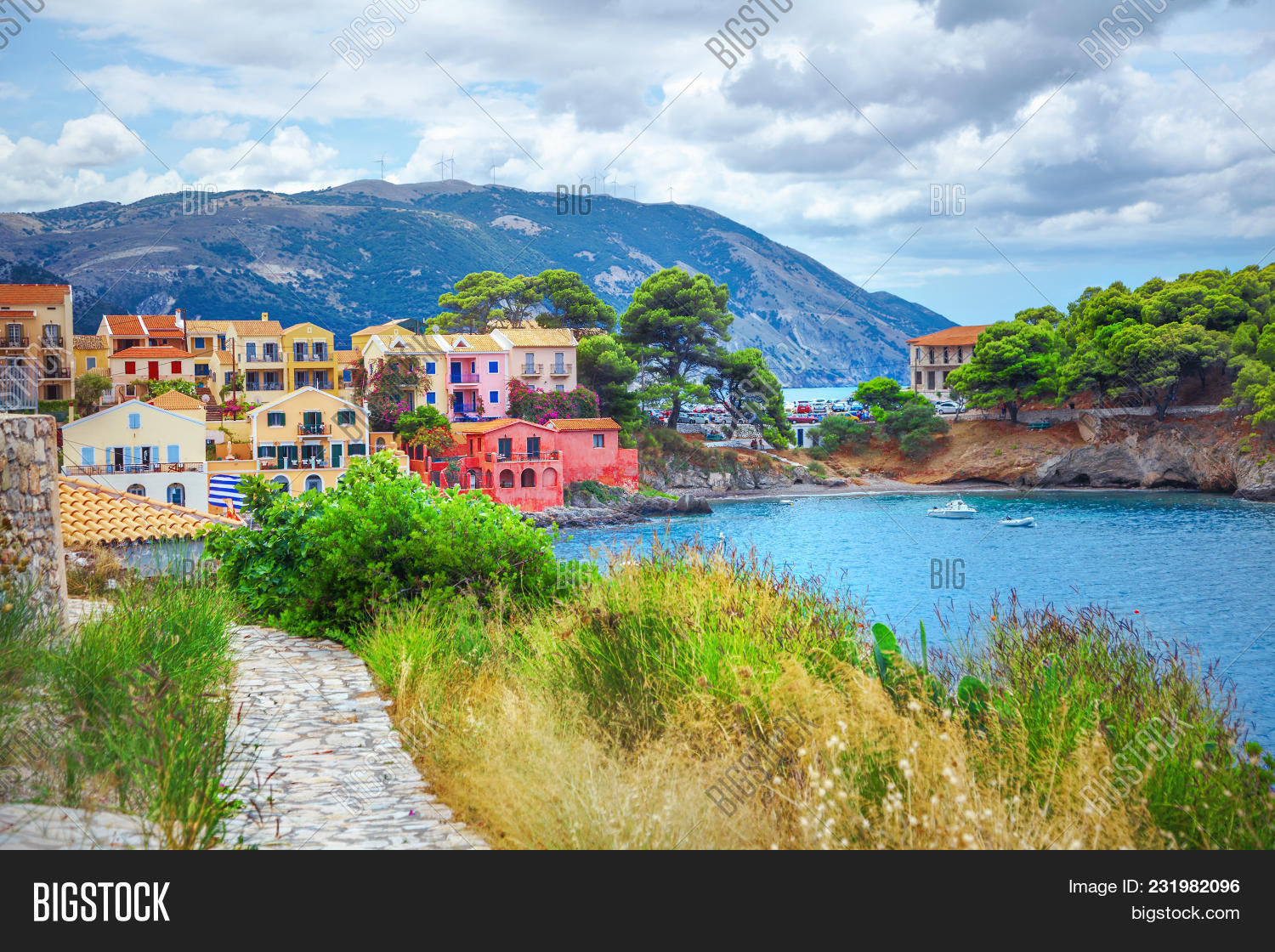 Assos Village Image & Photo (Free Trial) | Bigstock