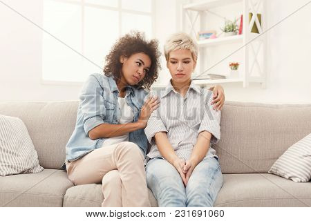 Two Sad Diverse Women Image & Photo (Free Trial) | Bigstock