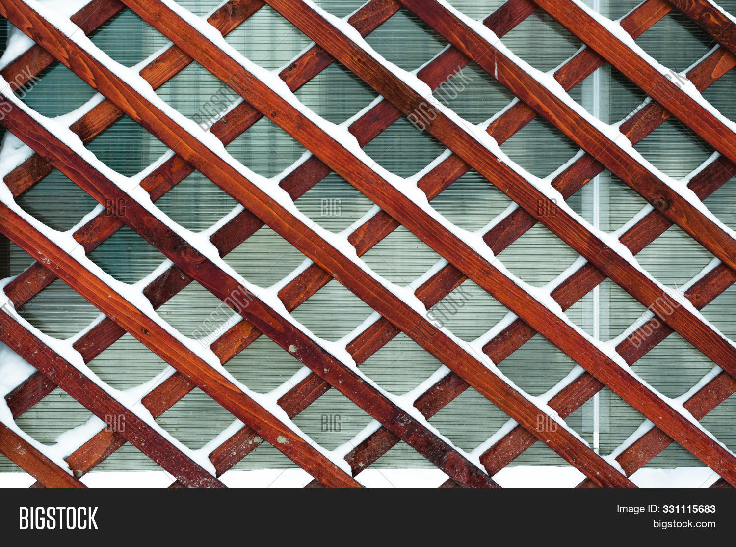 Wood Fence Criss Cross Image & Photo (Free Trial) | Bigstock