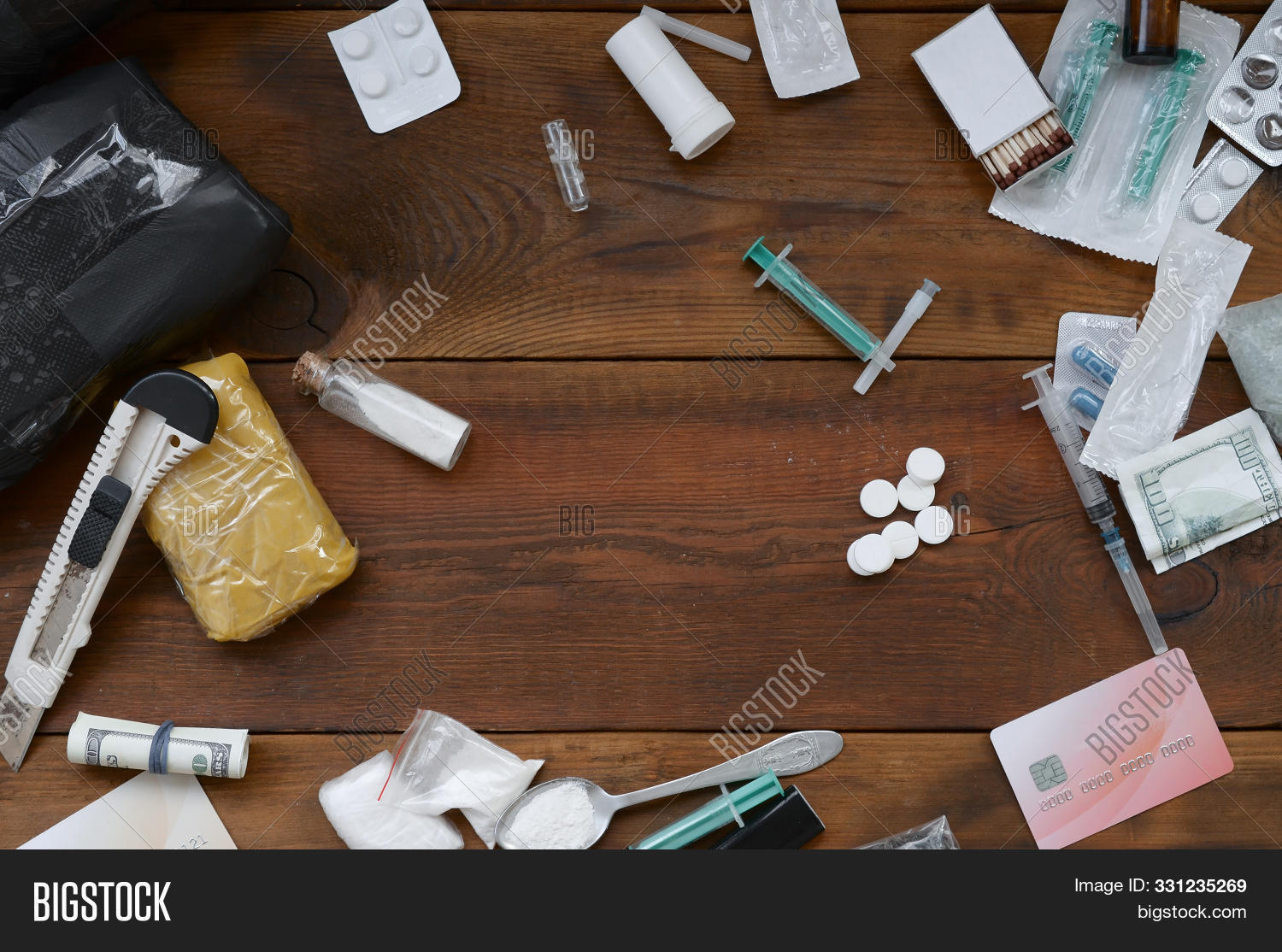 Packs Powder Drugs Image & Photo (Free Trial) | Bigstock