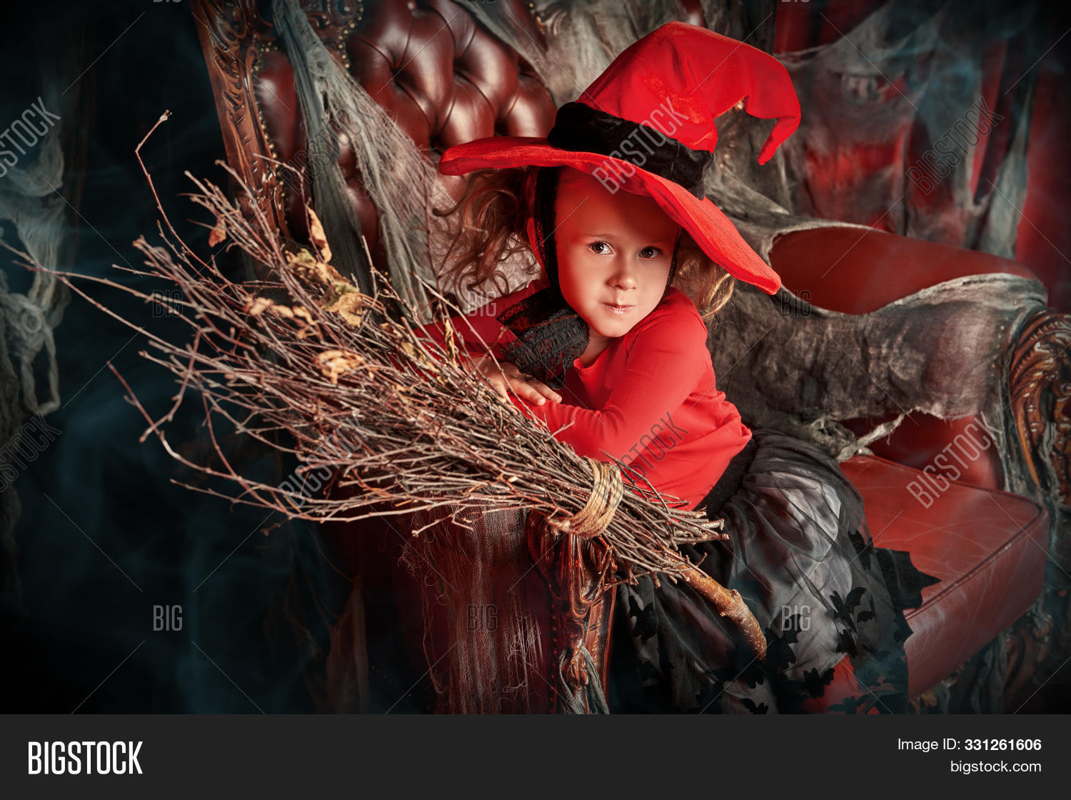 Cute Little Witch Her Image & Photo (Free Trial) | Bigstock