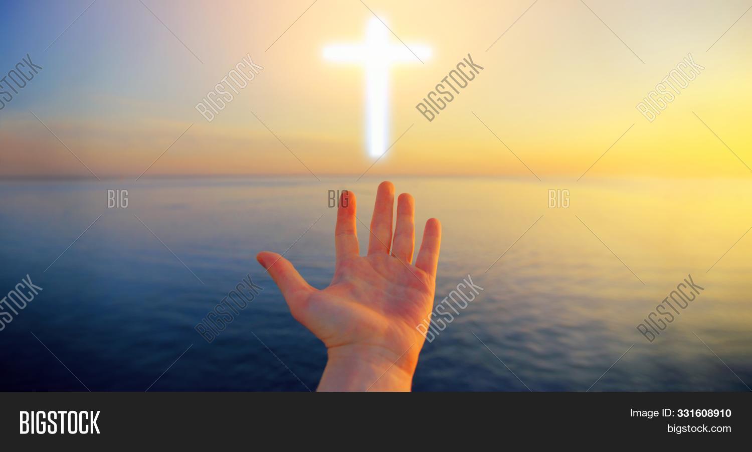 Human Hand Open Palm Image & Photo (Free Trial) | Bigstock