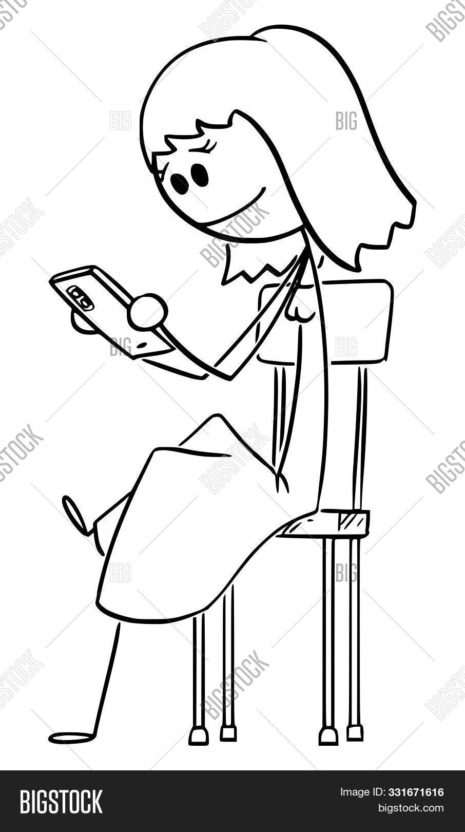 Cartoon Stick Figure Image & Photo (Free Trial) | Bigstock