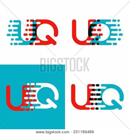 Uq Letters Logo Vector & Photo (Free Trial) | Bigstock