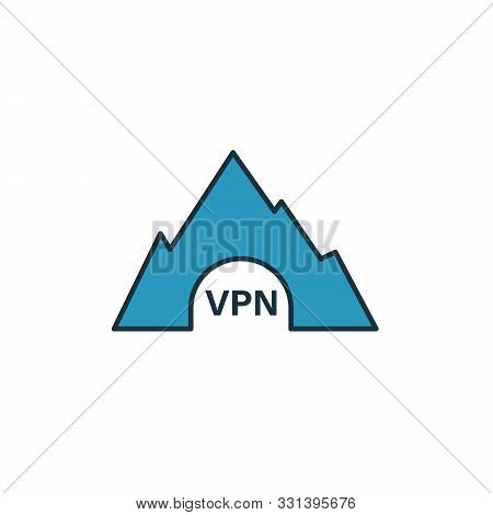 Vpn Tunnel Icon. Vector & Photo (Free Trial) | Bigstock