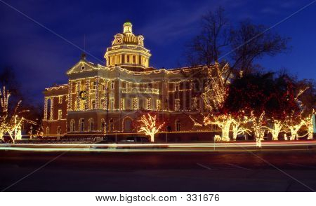 Courthouse Christmas Image & Photo (Free Trial) | Bigstock