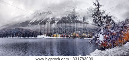 Panorama Sankt Moritz Image & Photo (Free Trial) | Bigstock