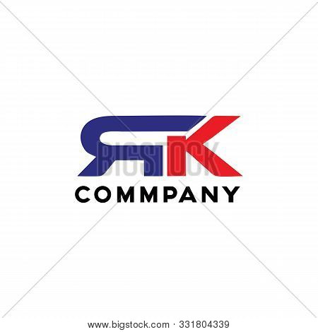 Rk Logo Simple Vector & Photo (Free Trial) | Bigstock