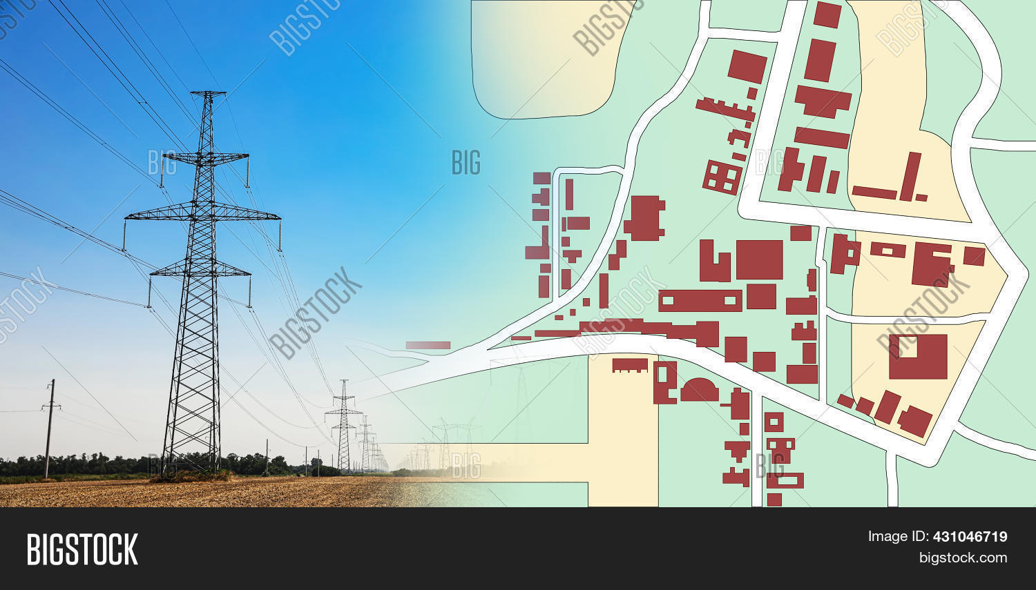 Cadastral Map High Image & Photo (Free Trial) | Bigstock