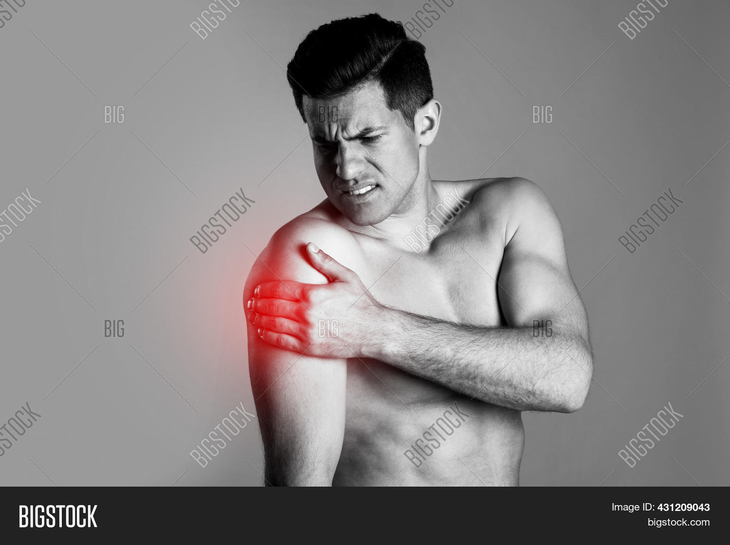 Man Suffering Shoulder Image & Photo (Free Trial) | Bigstock