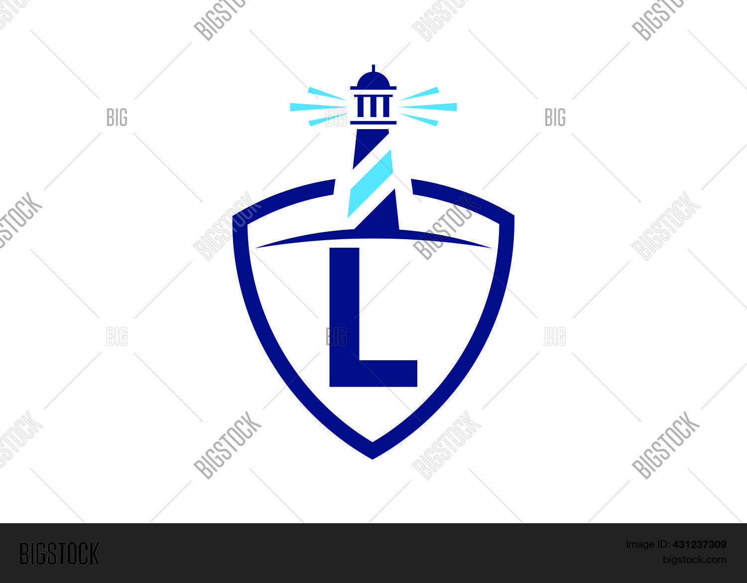 Initial L Monogram Vector & Photo (Free Trial) | Bigstock