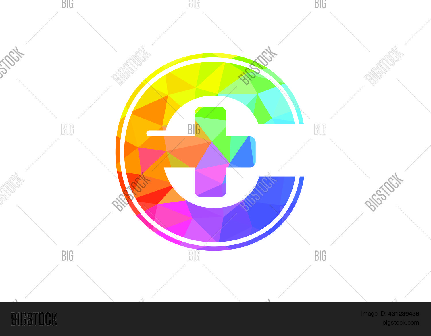 Initial C Monogram Vector & Photo (Free Trial) | Bigstock