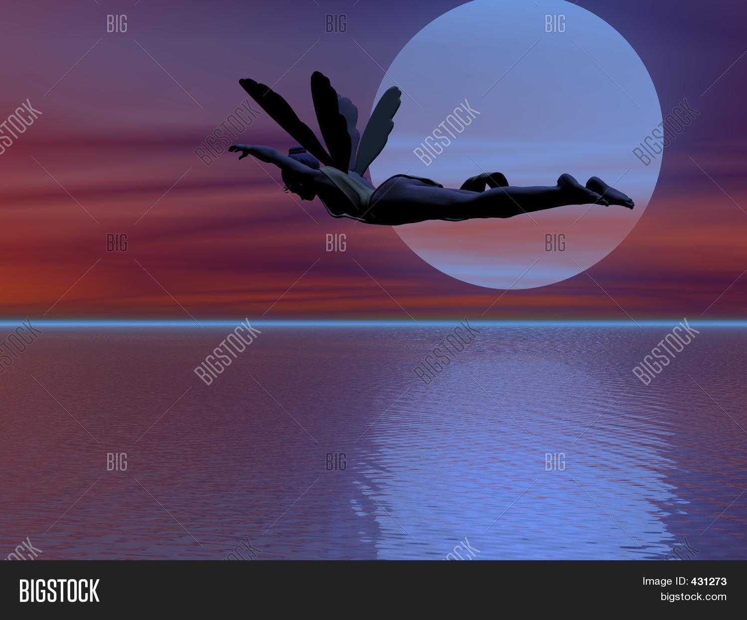 Flying Fairy Image & Photo (Free Trial) | Bigstock
