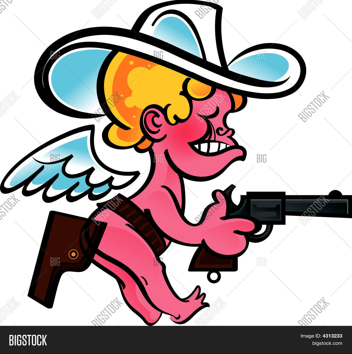 Cowboy Cupid Vector & Photo (Free Trial) | Bigstock