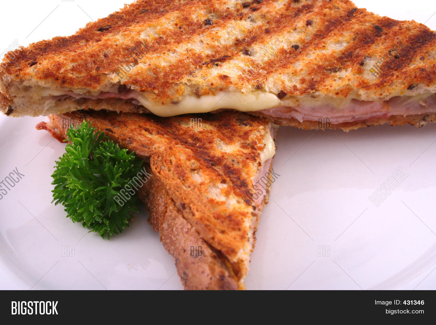 Toasted Ham Cheese Image & Photo (Free Trial) | Bigstock