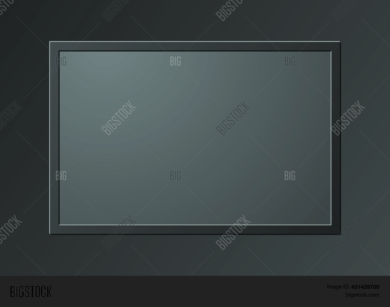 Dark Frame On Black Vector & Photo (Free Trial) | Bigstock