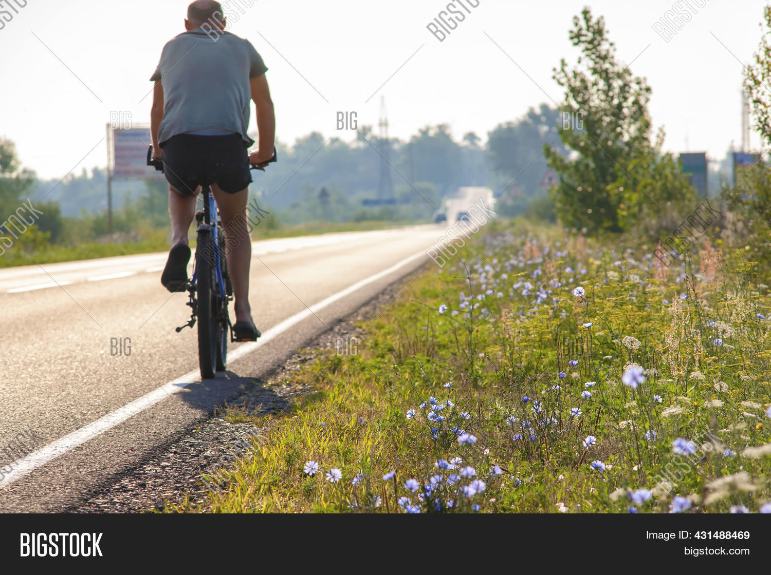 Cyclist Rides Marathon Image & Photo (Free Trial) | Bigstock