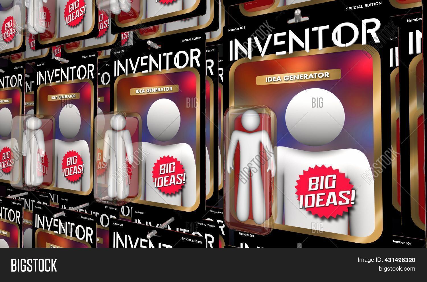 Inventor Action Figure Image & Photo (Free Trial) | Bigstock