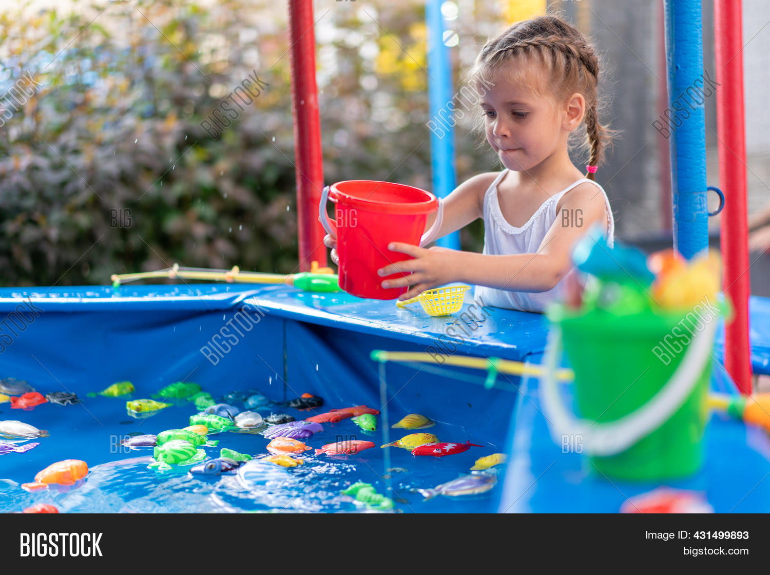 Child Fisher Catching Image & Photo (Free Trial) | Bigstock