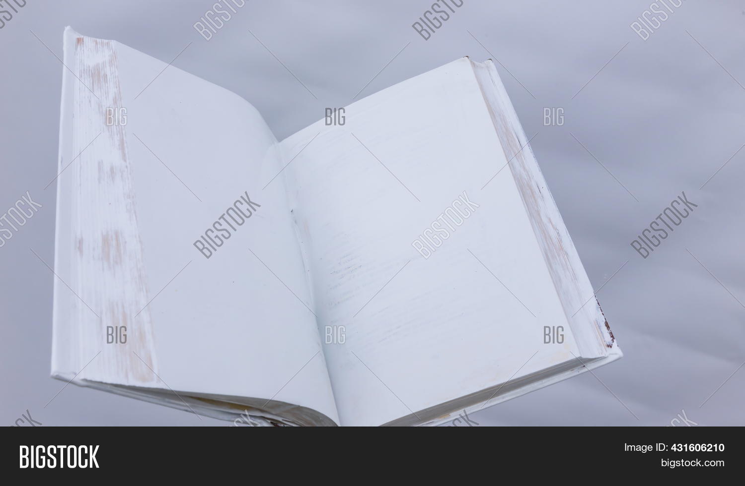 Blank White Open Book Image & Photo (Free Trial) | Bigstock