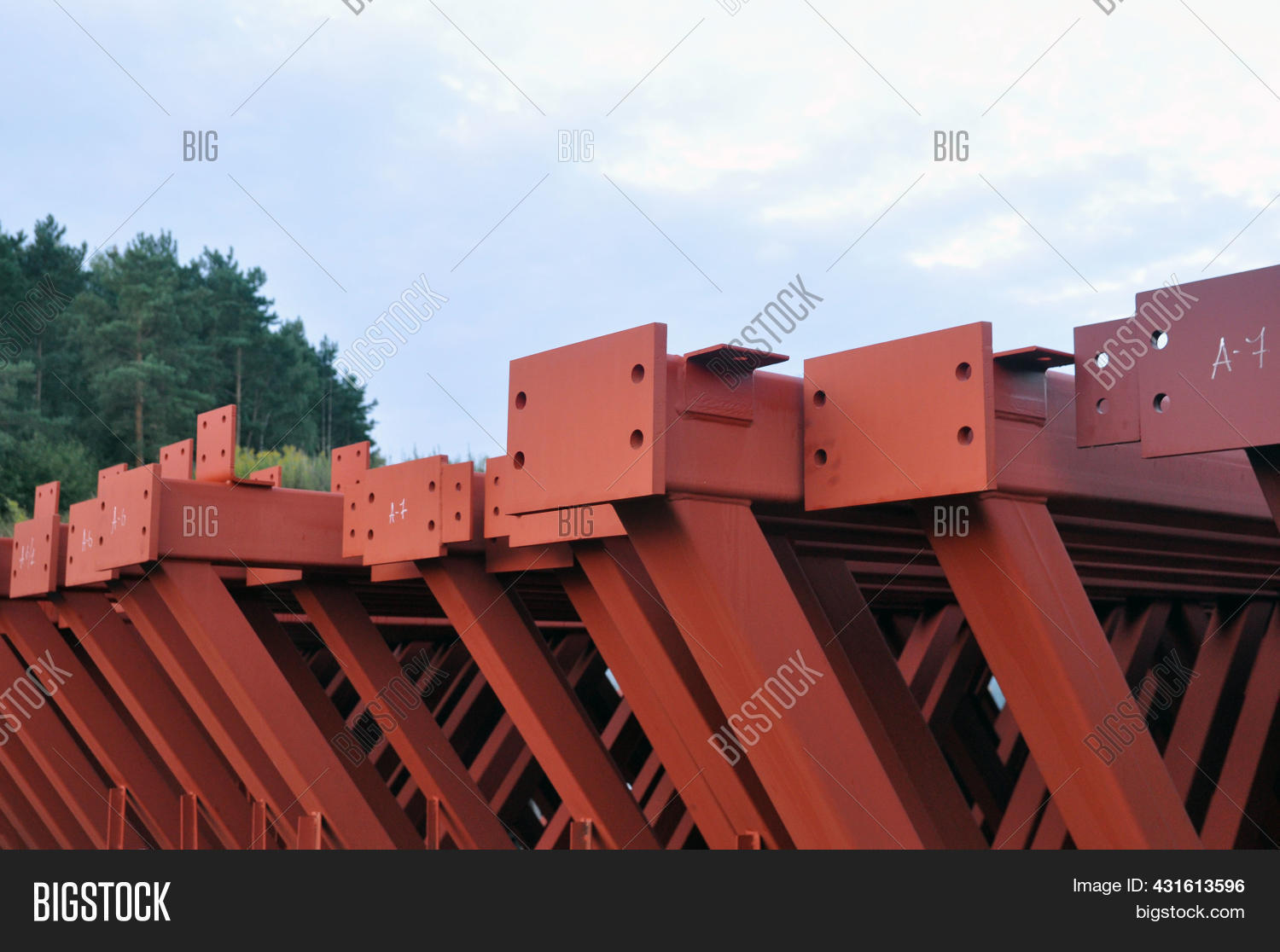 Steel Metal Structures Image & Photo (Free Trial) | Bigstock