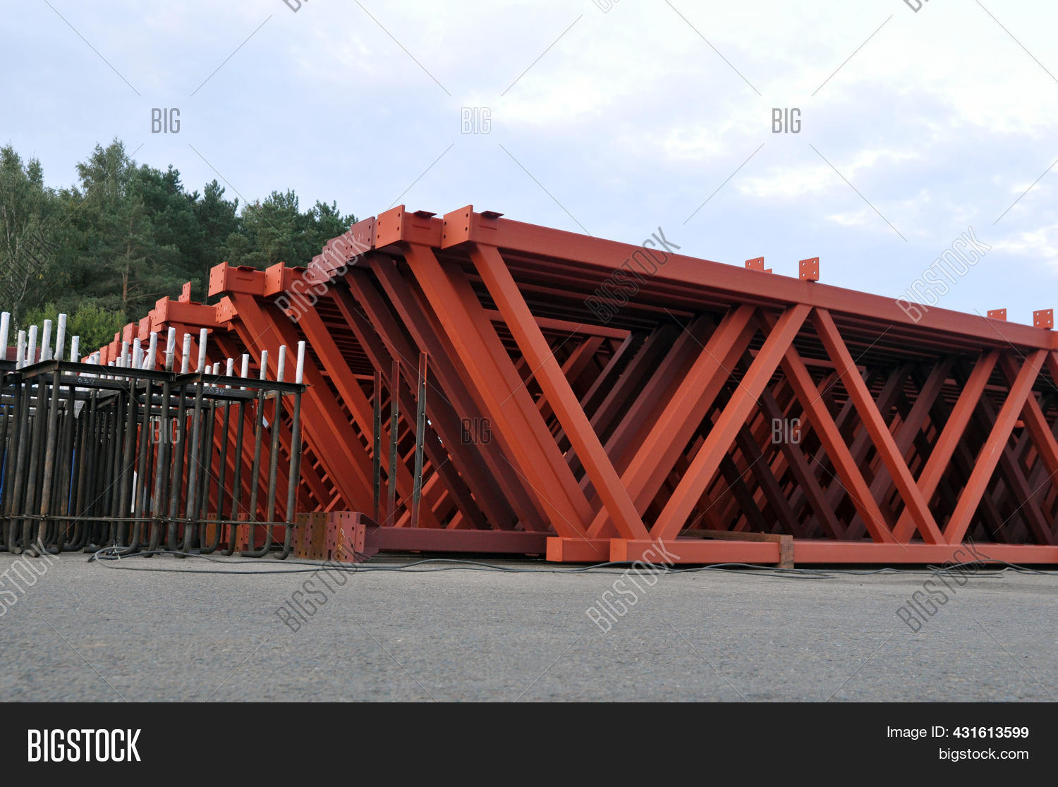 Steel Metal Structures Image & Photo (Free Trial) | Bigstock