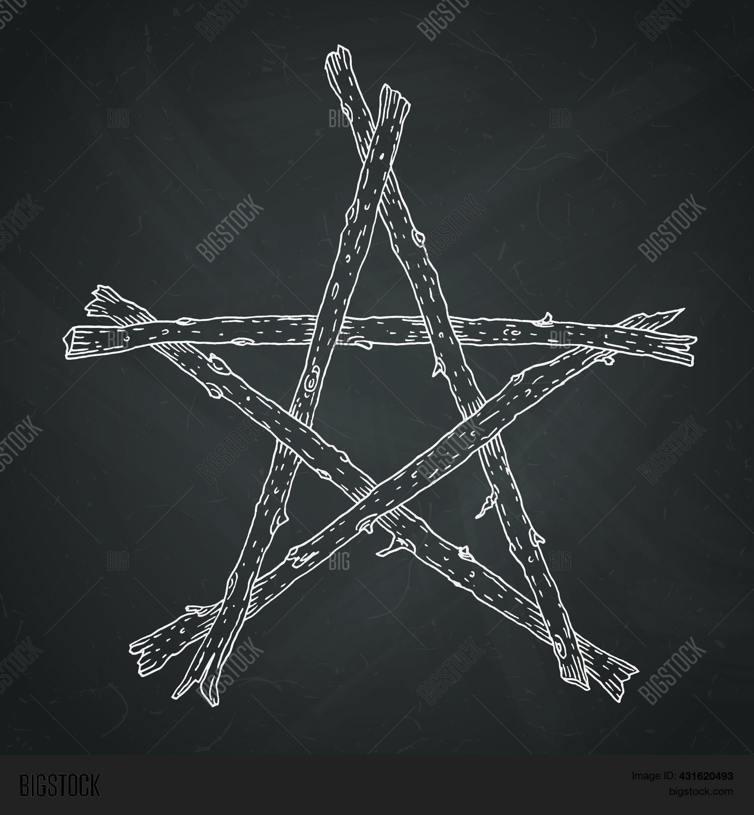 Hand Drawn Wooden Vector & Photo (Free Trial) | Bigstock