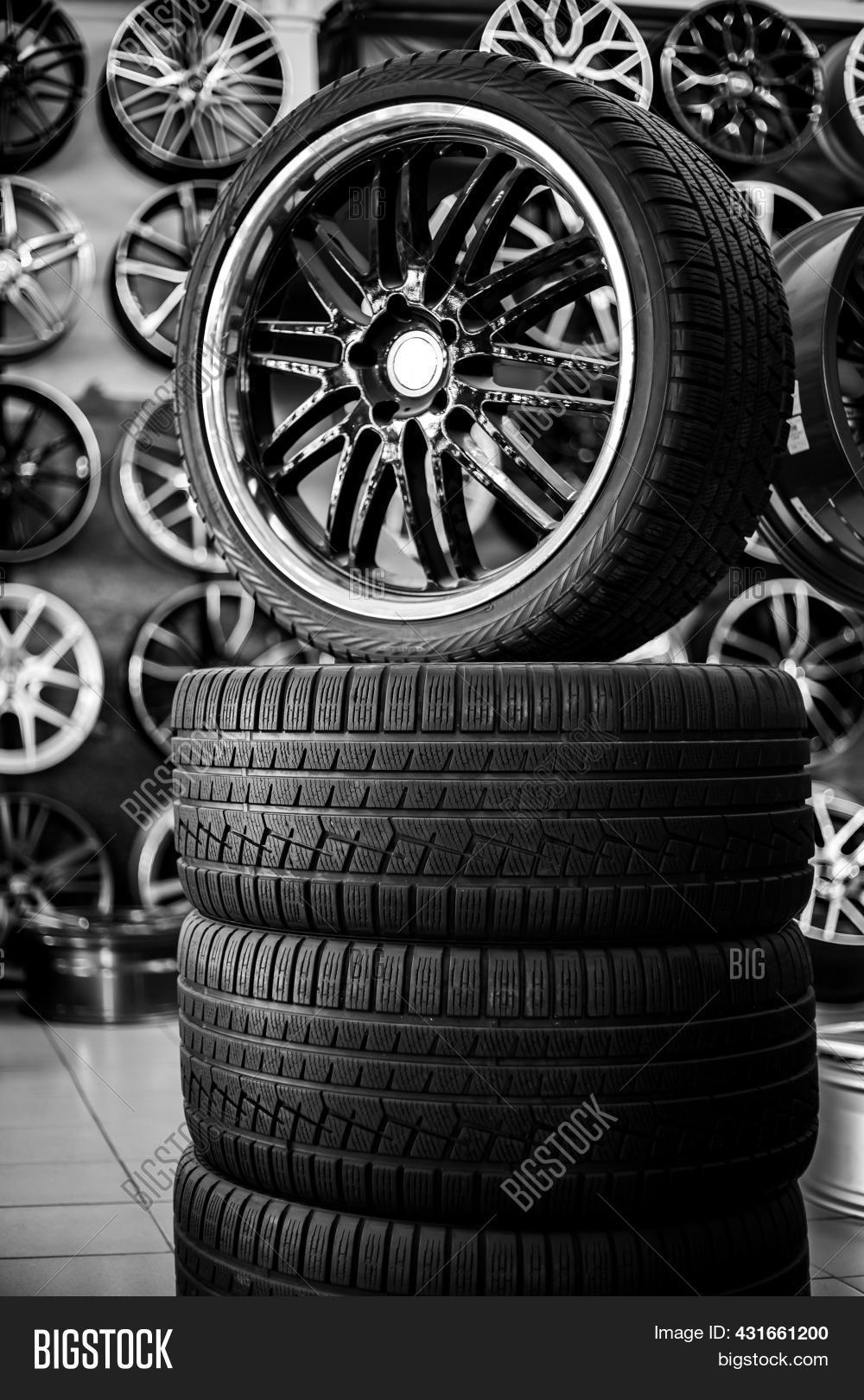 Pyramid Rubber Tires Image & Photo (Free Trial) | Bigstock