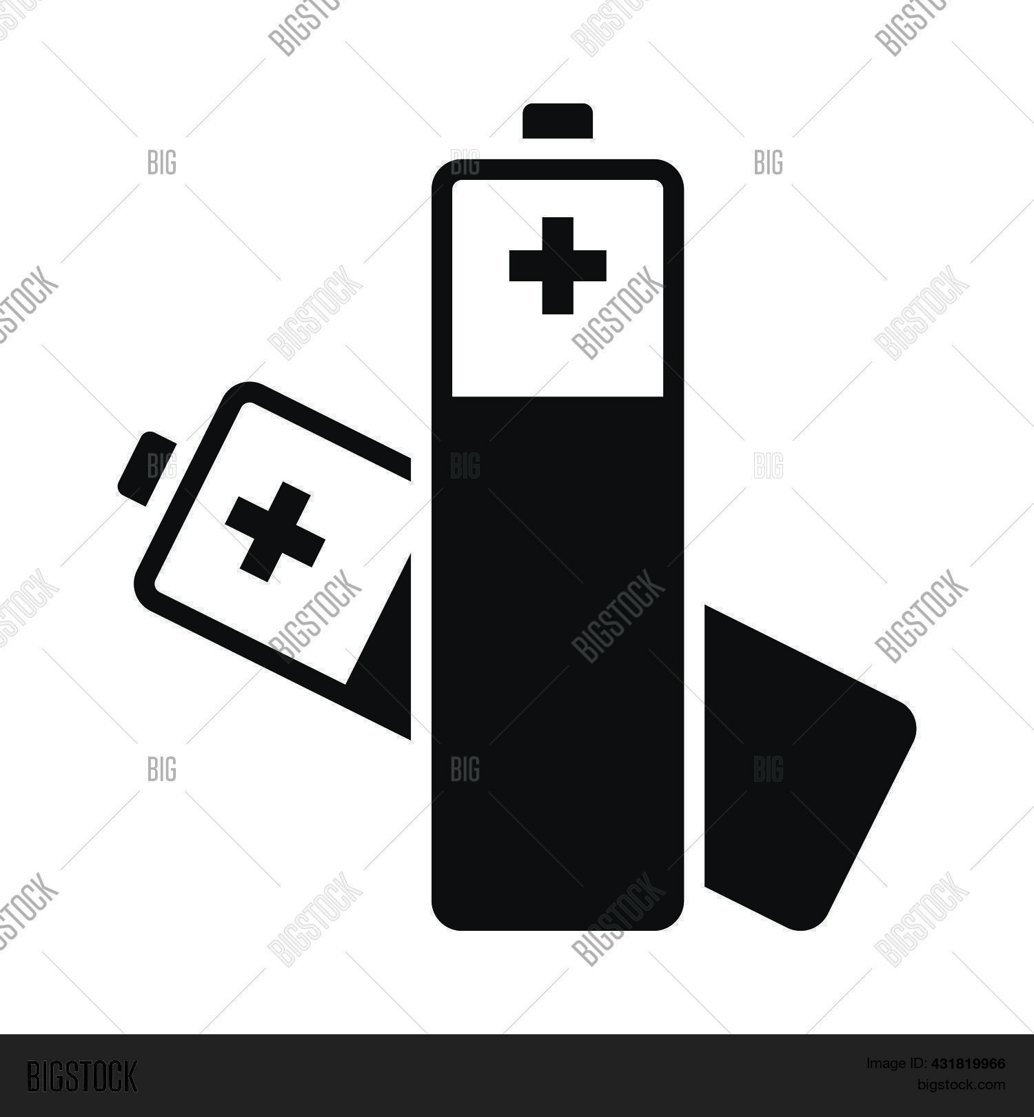 Electric Battery Icon Vector & Photo (Free Trial) | Bigstock