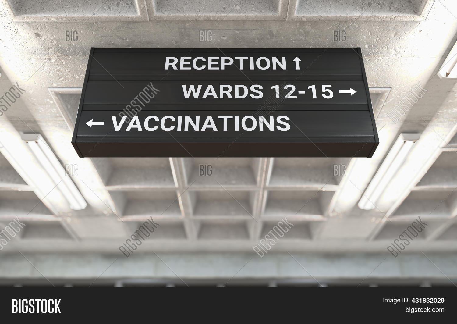 Hospital Directional Image & Photo (Free Trial) | Bigstock