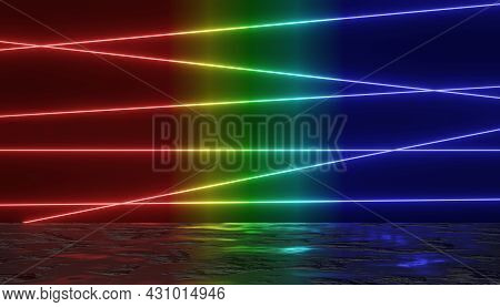 3d Render Rgb Neon Image & Photo (Free Trial) | Bigstock