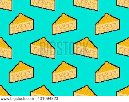 Cheese 8 Bit Pixel Vector & Photo (Free Trial) | Bigstock