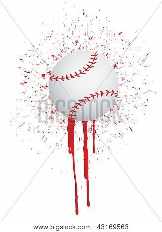 Ink Splatter Baseball Image & Photo (Free Trial) | Bigstock