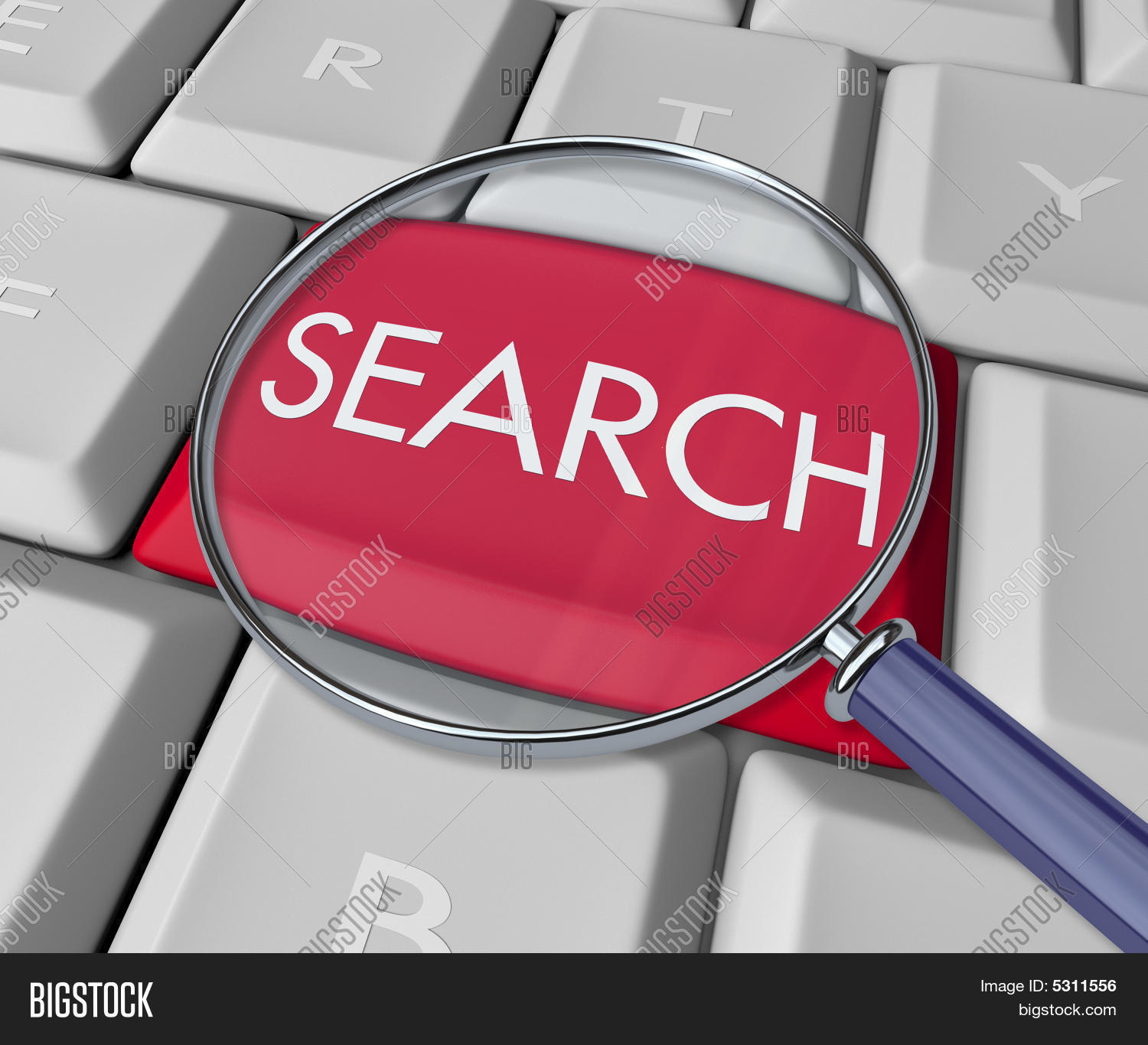 Search Key On Computer Image & Photo (Free Trial) | Bigstock
