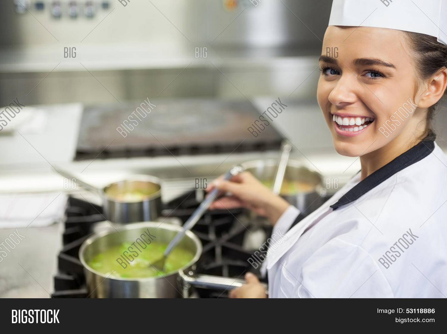 Young Cheerful Chef Image & Photo (Free Trial) | Bigstock