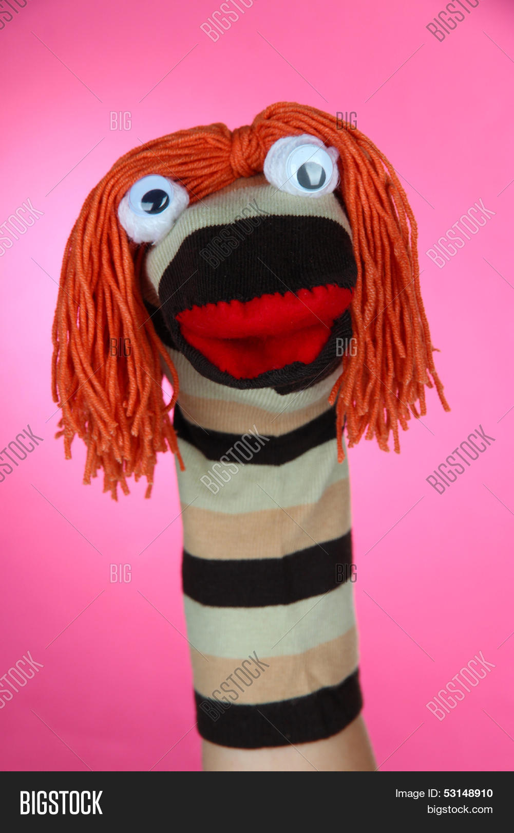 Cute Sock Puppet On Image & Photo (Free Trial) | Bigstock