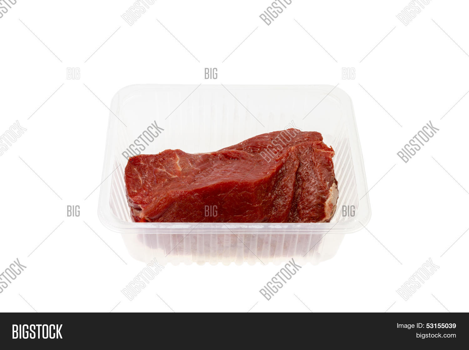 Raw Beef Plastic Dish Image & Photo (Free Trial) | Bigstock