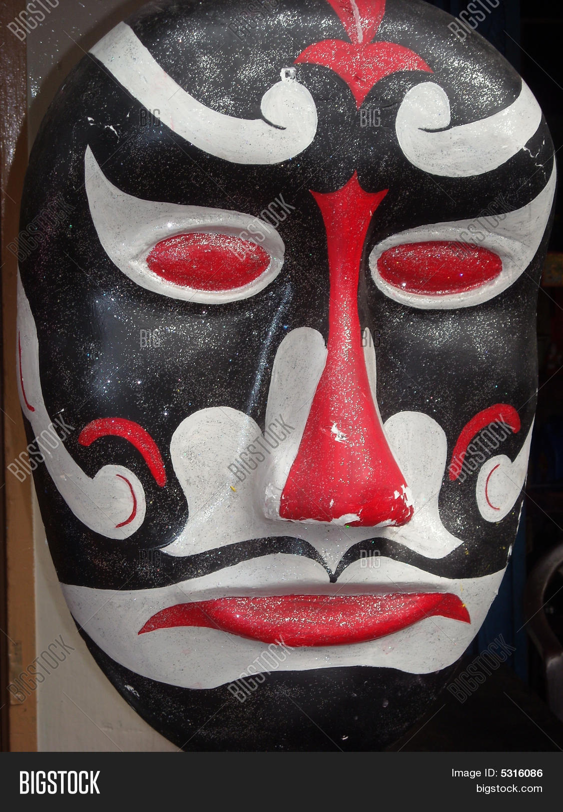 Asian Religious Mask Image & Photo (Free Trial) | Bigstock