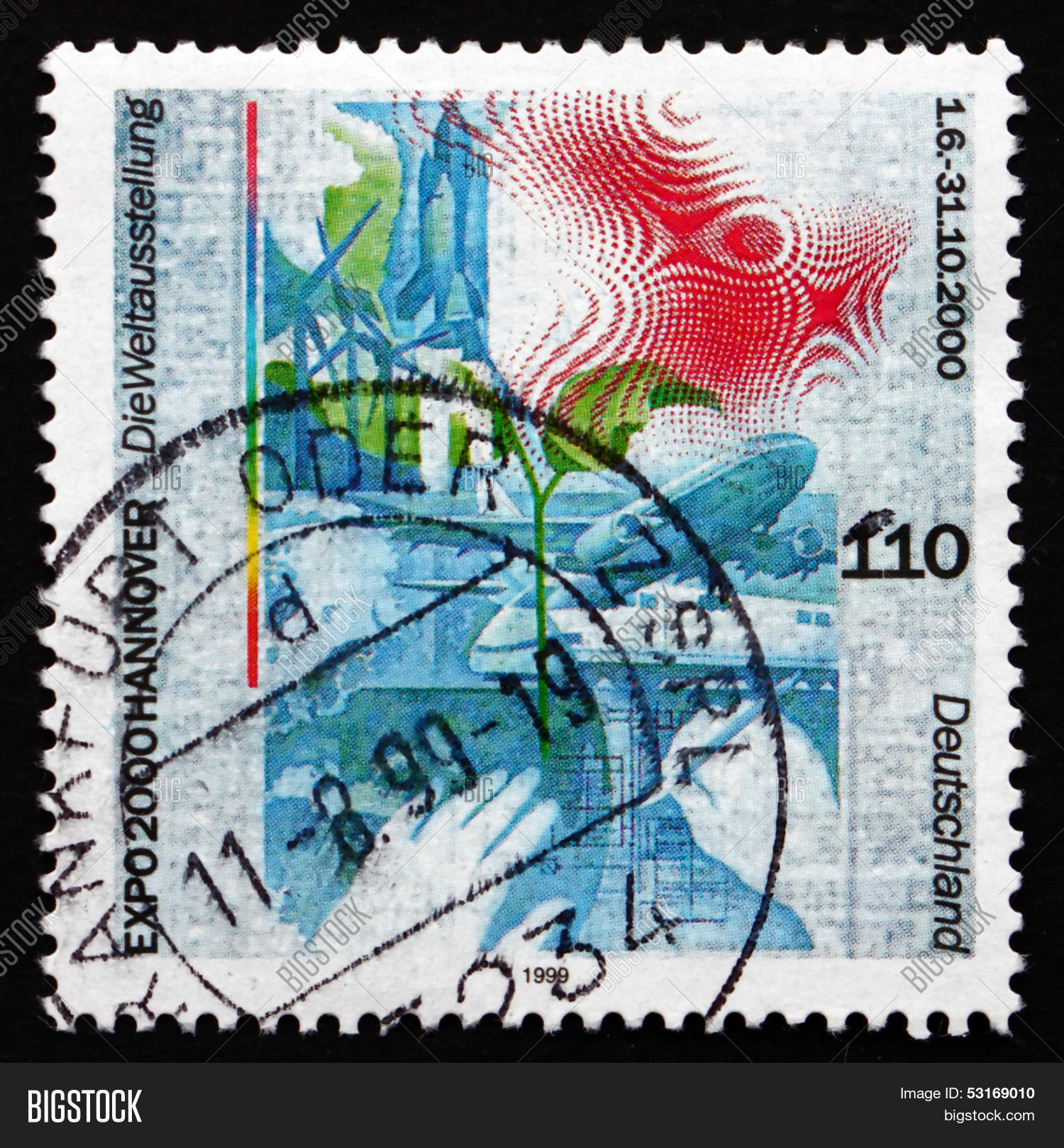 Postage Stamp Germany Image & Photo (Free Trial) | Bigstock