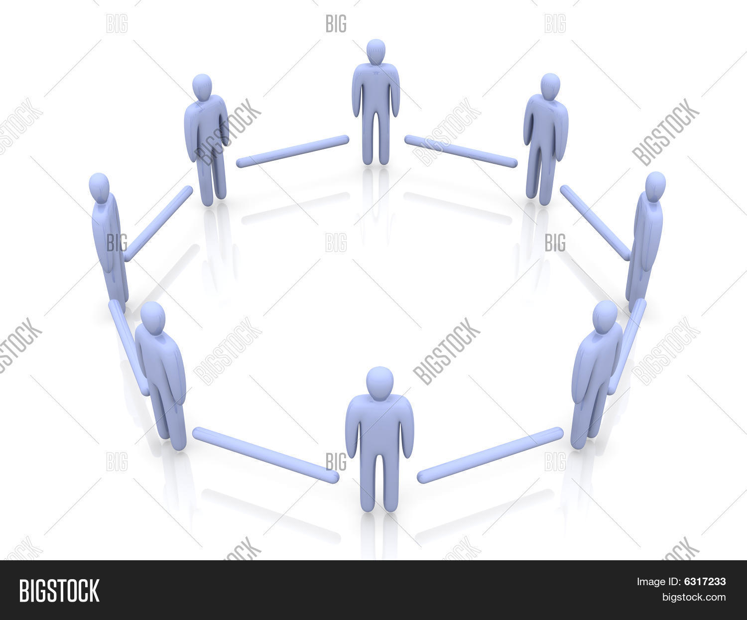 Connected Team Image & Photo (Free Trial) | Bigstock
