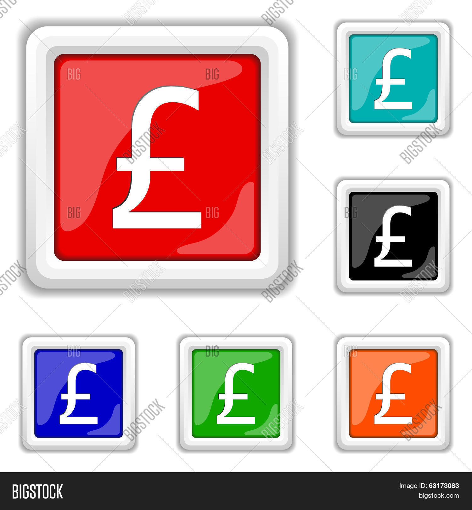 Pound Icon Image & Photo (Free Trial) | Bigstock