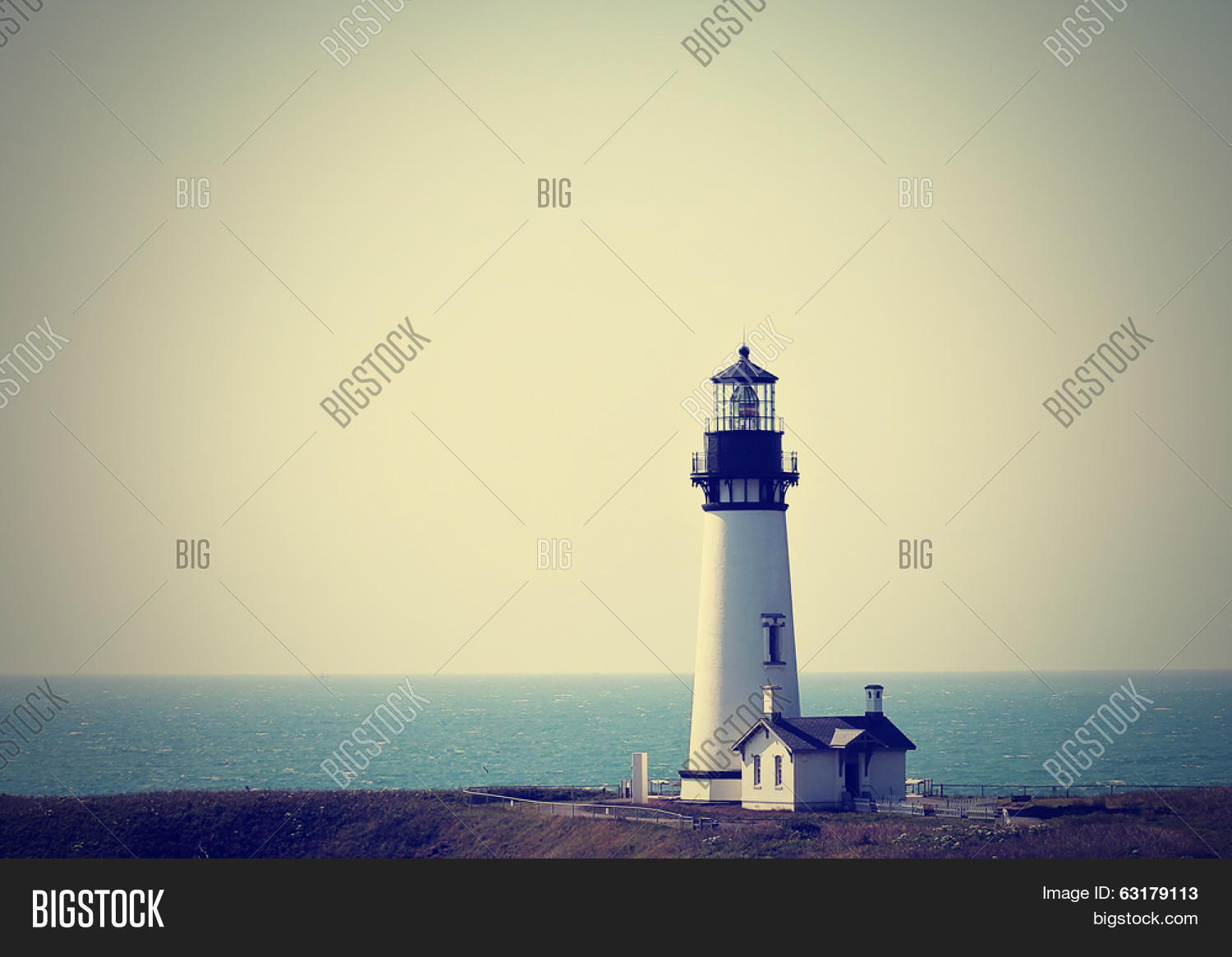 Lighthouse Fog Done Image & Photo (Free Trial) | Bigstock