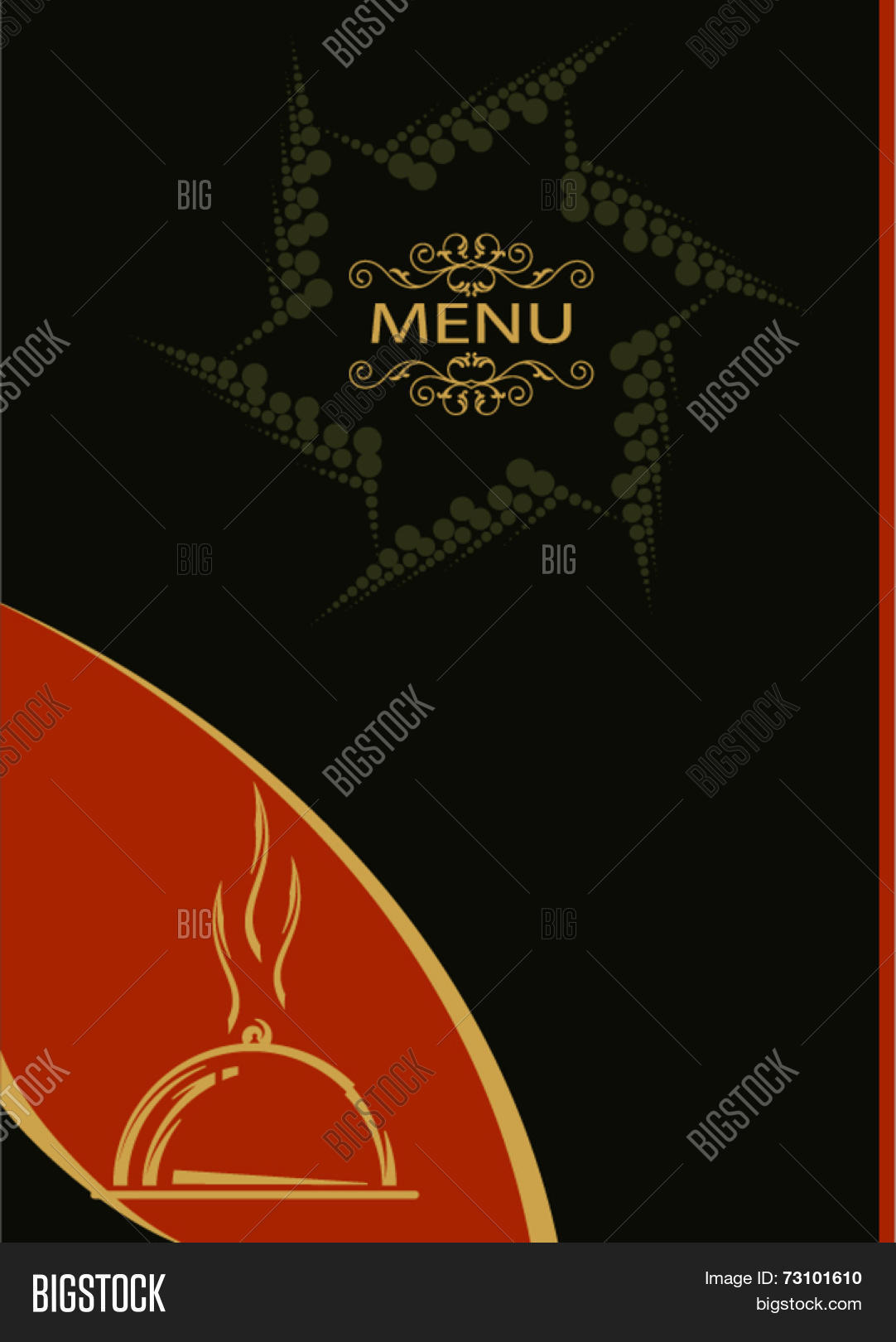 Menu Card Design Vector & Photo (Free Trial) | Bigstock