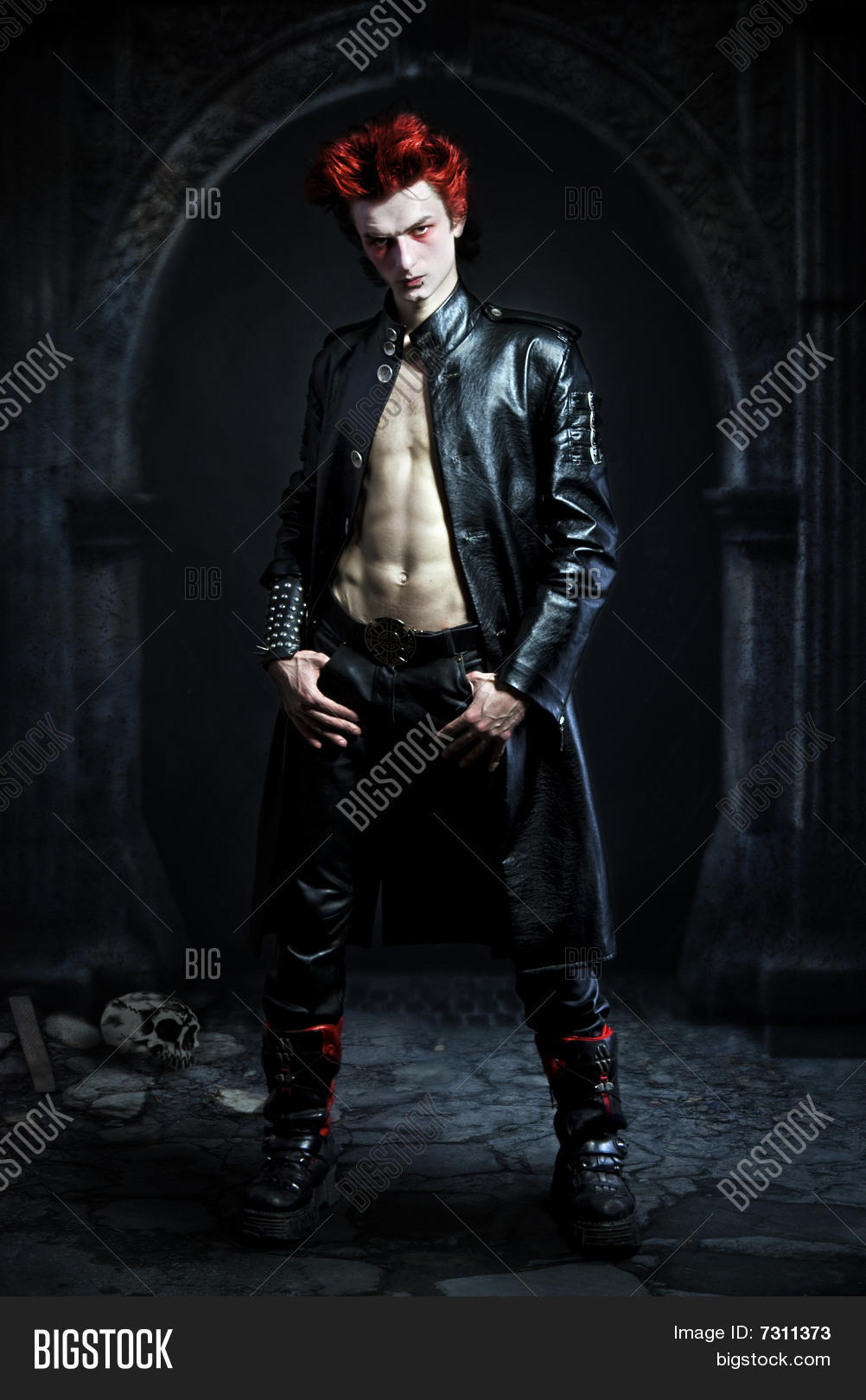 Young Goth Red Hair Image & Photo (Free Trial) | Bigstock