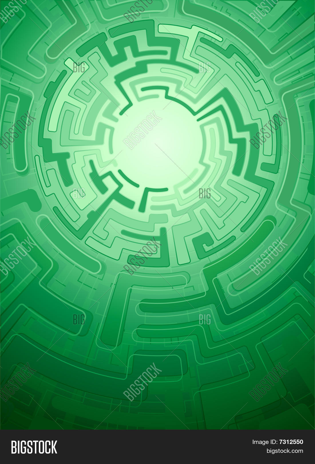Abstract Green Tech Vector & Photo (Free Trial) | Bigstock