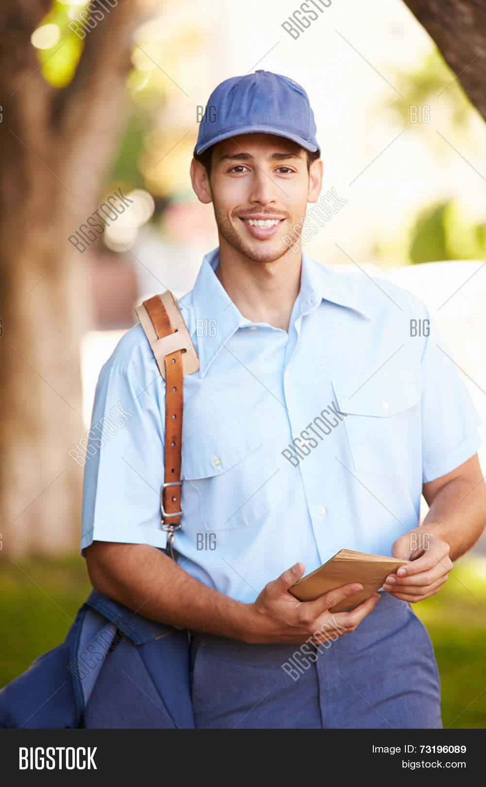 Mailman Walking Along Image & Photo (Free Trial) | Bigstock