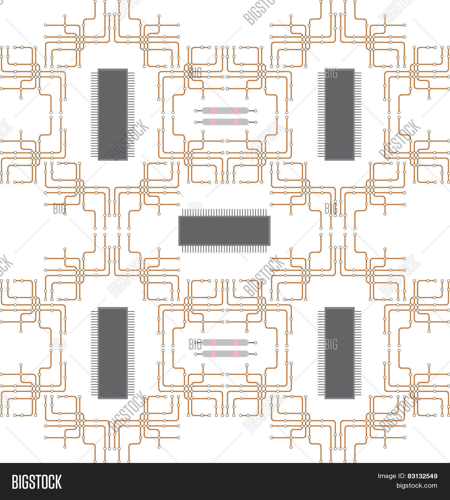 Electrical Circuit Vector & Photo (Free Trial) | Bigstock